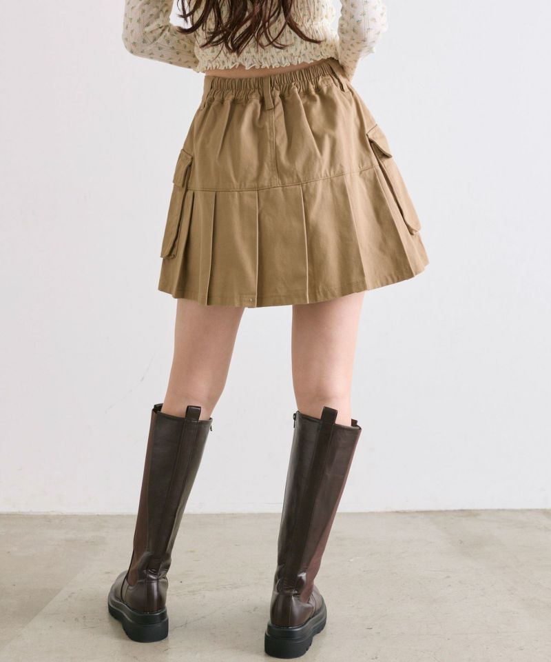 カーゴプリーツミニスカート | OLIVE des OLIVE(オリーブ デ カーゴプリーツミニスカート | OLIVE des OLIVE(オリーブ デ